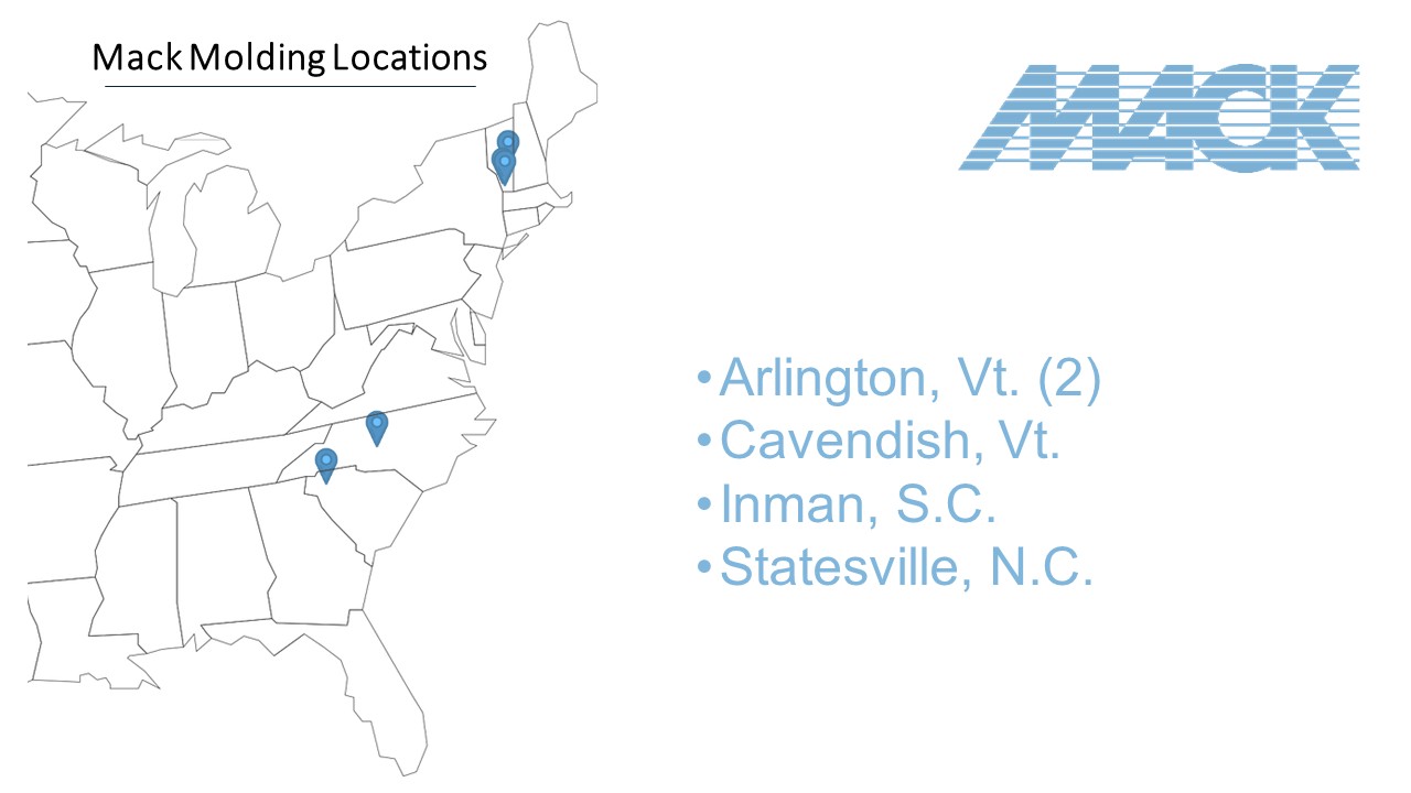 Vertically Integrated Contract Manufacturer | About Mack Molding Co.